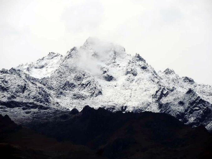 (VENEZUELA) 5 PICOS DE MÉRIDA AMANECIERON CON HERMOSA NEVADA ...
