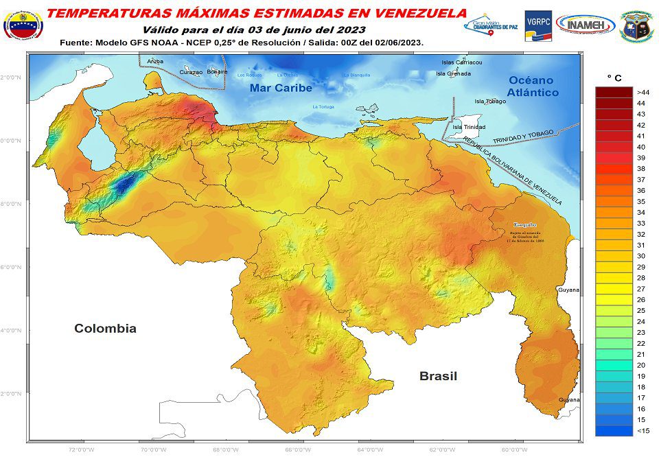 (VENEZUELA) SE ESPERAN FUERTES LLUVIAS EN EL TERRITORIO NACIONAL POR ...