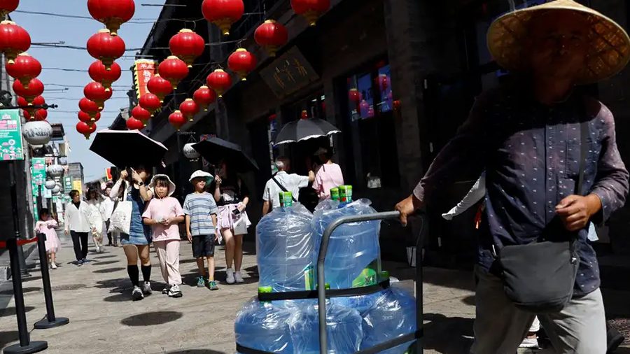 (CHINA) EMITEN ALERTA MÁXIMA EN PEKÍN POR TEMPERATURAS DE 40° C ...